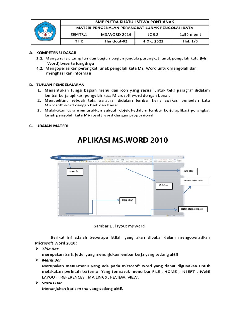 Panduan Lengkap Microsoft Word 2010 | PDF