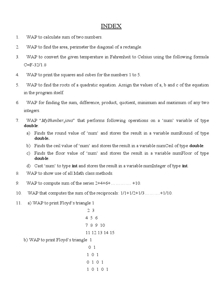 Java Assignment Pdf Class Computer Programming Method Computer Programming