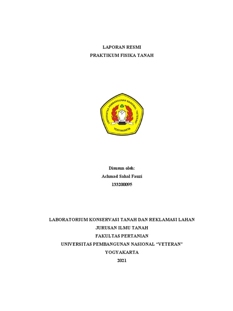 LAPRES FISTAN - Achmad Sahal Fauzi - 133200095.fix | PDF