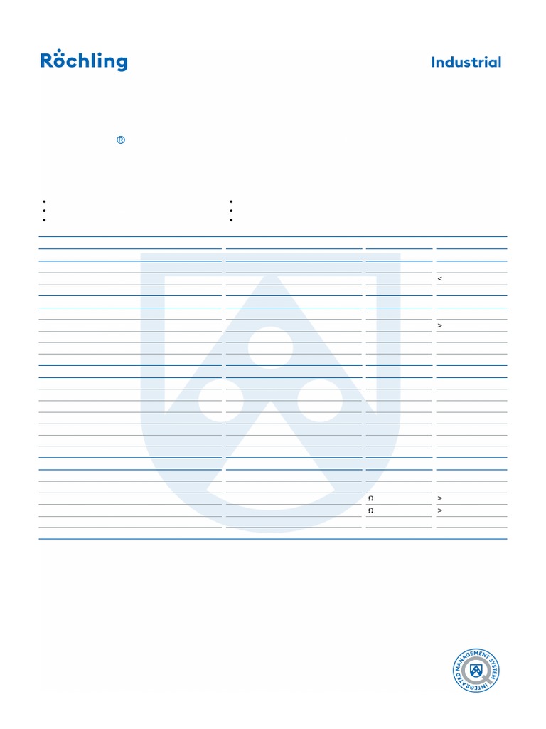 Polystone P Homopolymer: Technical Data Sheet | PDF | Strength Of ...