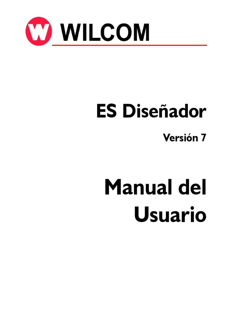 Manual de Wilcom | PDF | Point and Click | Diseño