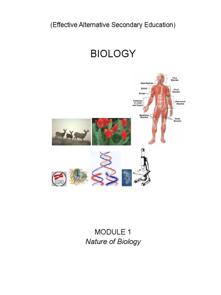 Biology M1 Nature of Biology | PDF | Life | Dna