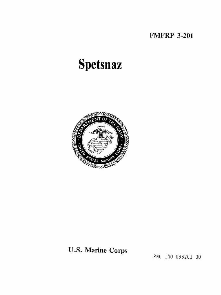 Marines Spetsnaz Russian Special Forces | PDF