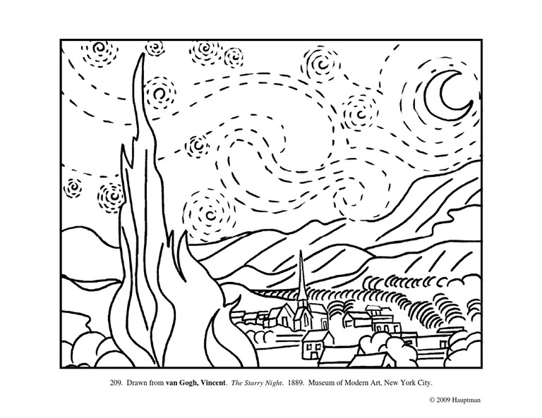 Vincent van Gogh's The Starry Night | PDF