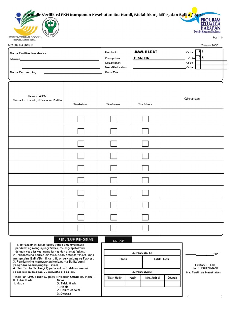 Verifikasi Kesehatan | PDF