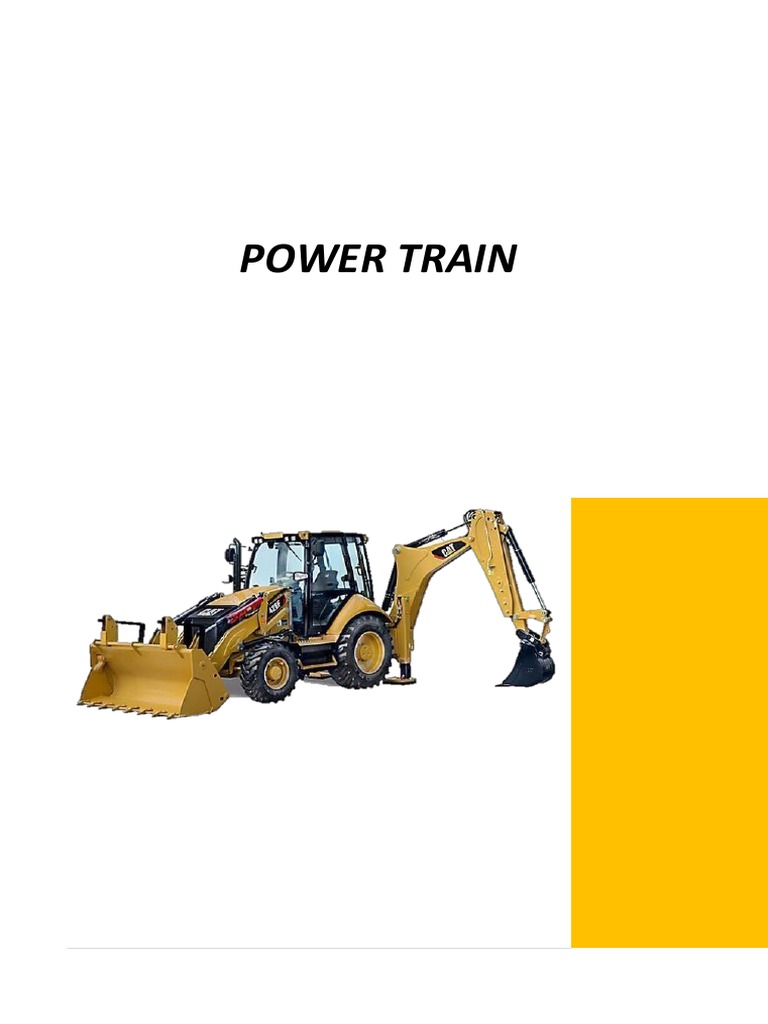 Powertrain CAT Part 1 | PDF | Gear | Loader (Equipment)