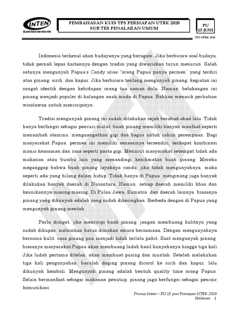 Pu 8 Pemb Kuis | PDF