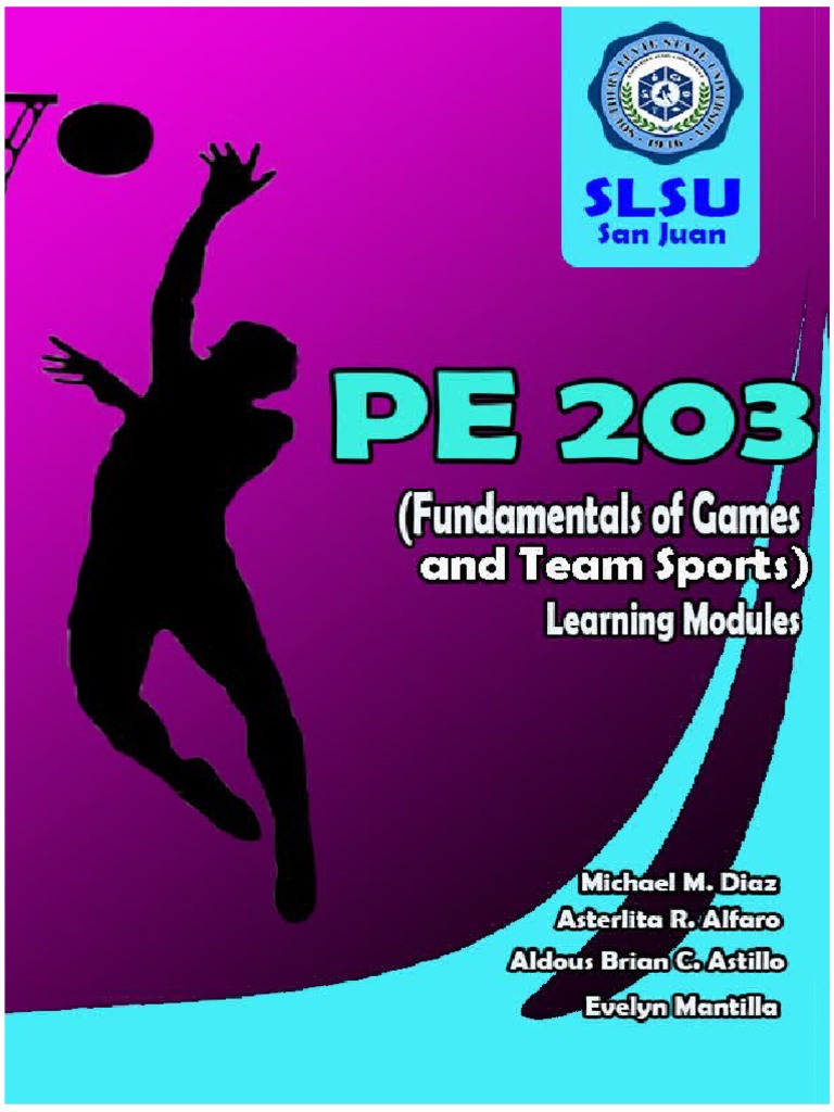 Fundamentals of Games and Team Sports | PDF | Volleyball | Basketball ...