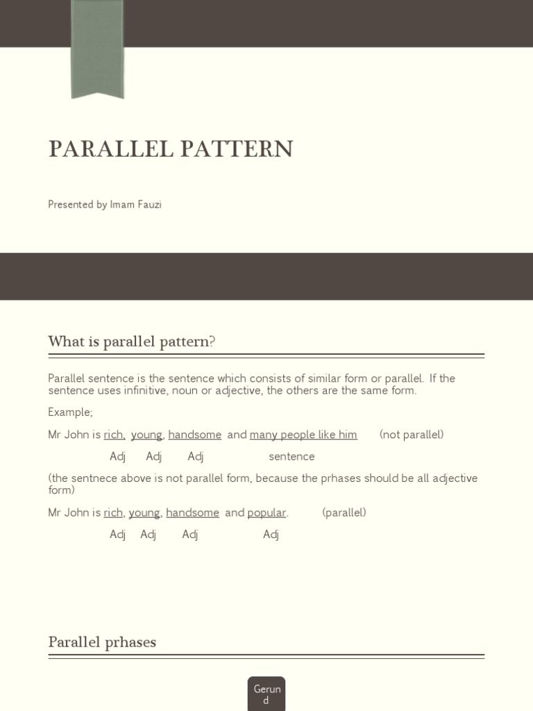 An In-Depth Examination of Parallel Structure and How to Achieve It ...