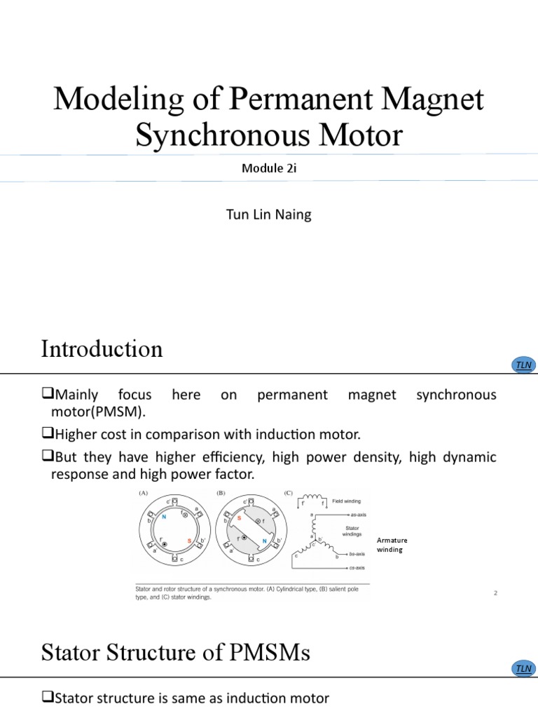 Modeling of PMSM Motor | PDF | Electric Motor | Physical Quantities