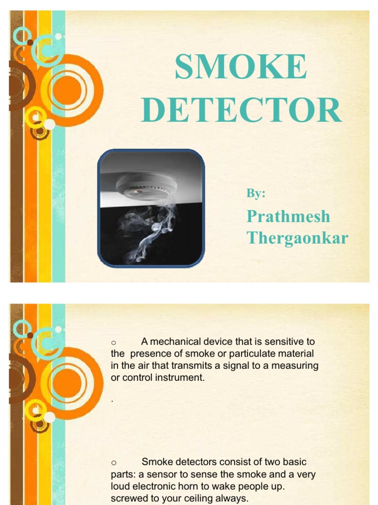 Smoke Detector | PDF | Smoke | Physical Phenomena