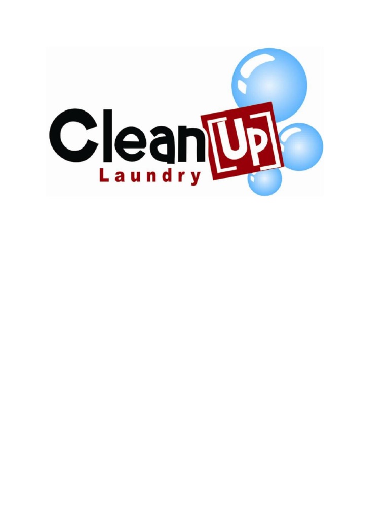 Logo Clean Up Laundry | PDF