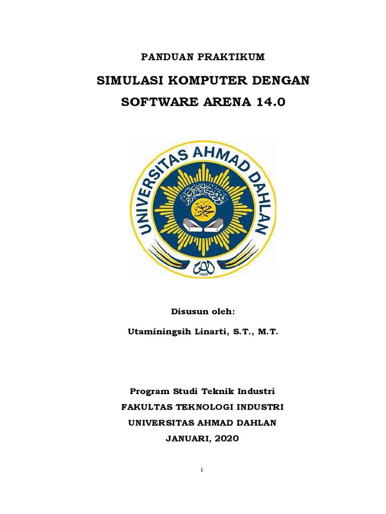 Panduan Praktikum Simulasi Arena, DLL | PDF
