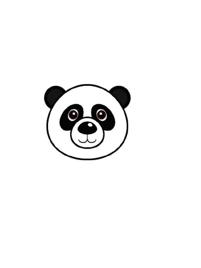 Panduan Sketsa Panda | PDF