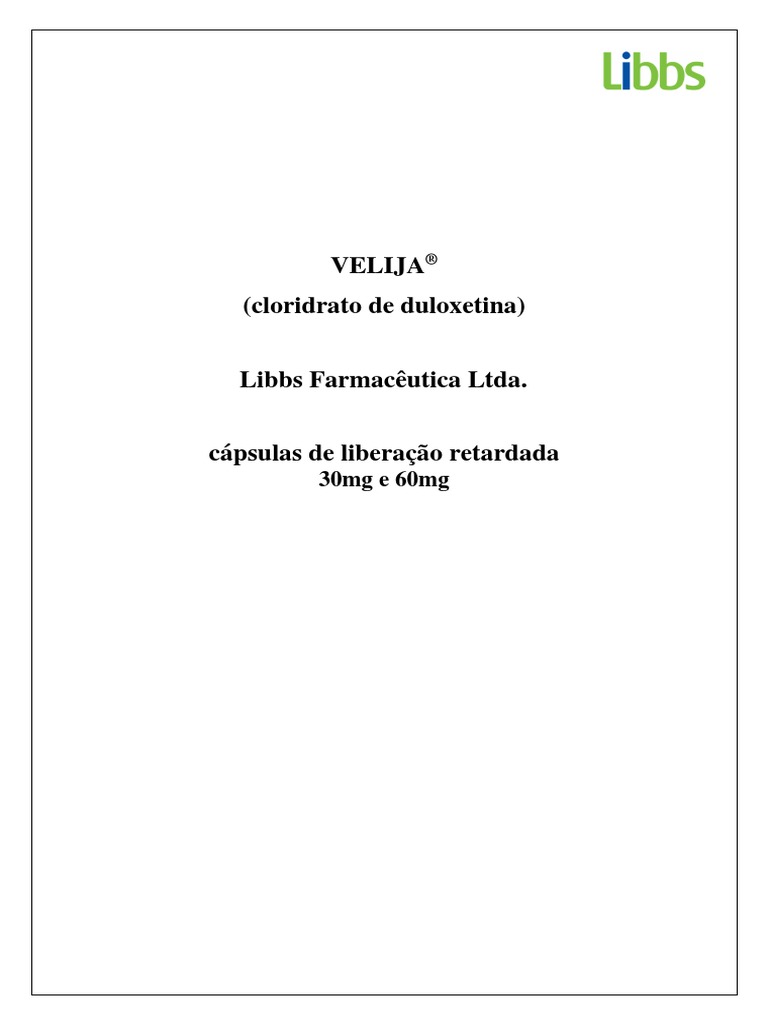 Bula Velija Paciente-V.-15 | PDF | Antidepressivo | Serotonina