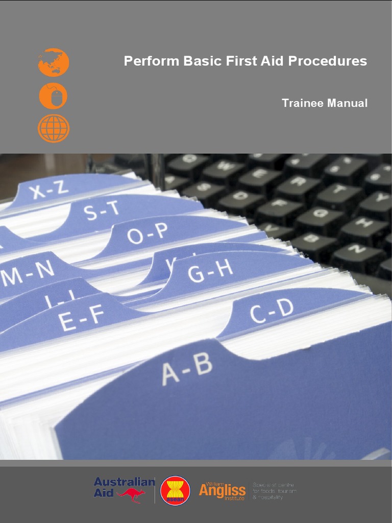 Perform Basic First Aid Procedures: Trainee Manual | PDF ...