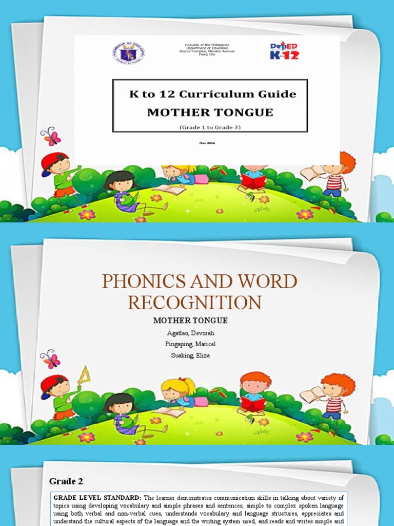 Grade 2 - Phonics and Word Recognition | PDF | Paragraph | Punctuation