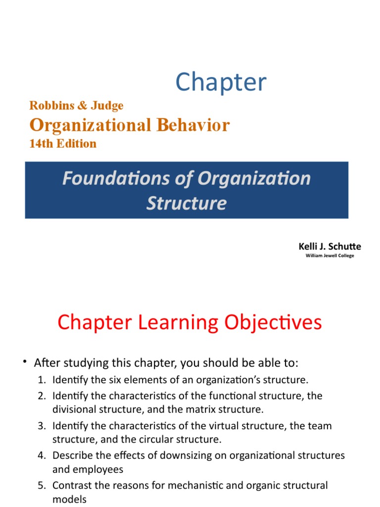 Organization Structure | PDF | Organizational Structure | Business