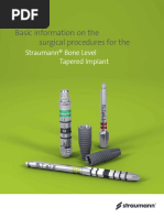 Straumann Bone Level Tapered Implant 2 9mm SC | PDF | Dental Implant | Dentistry Branches