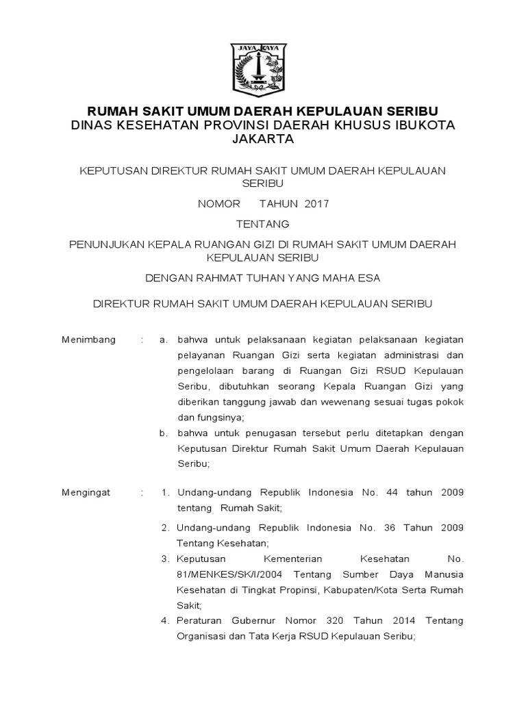 SK Penunjukan Yanmed | PDF