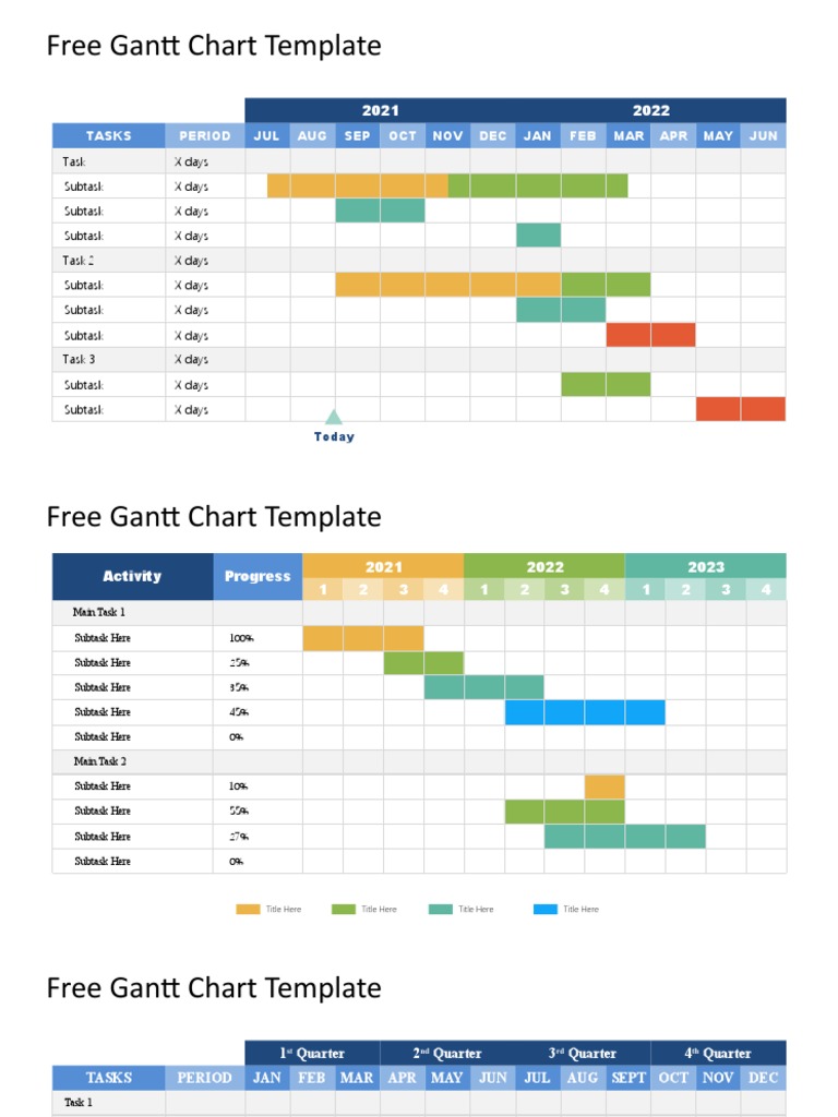 Free Gantt Chart Template: JUL AUG SEP OCT JUN JAN FEB Mar Apr NOV DEC ...