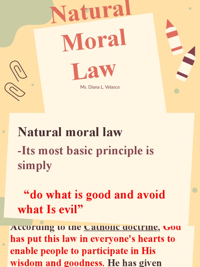 Natural Moral Law | PDF | Natural Law | Ten Commandments