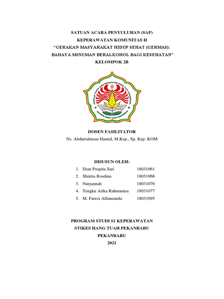 Sap Germas Minuman Beralkohol | PDF