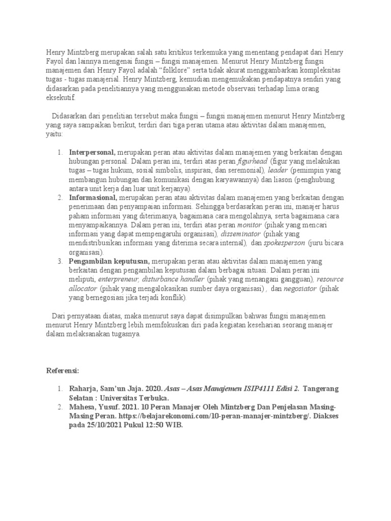 Asas Manajemen 2 | PDF