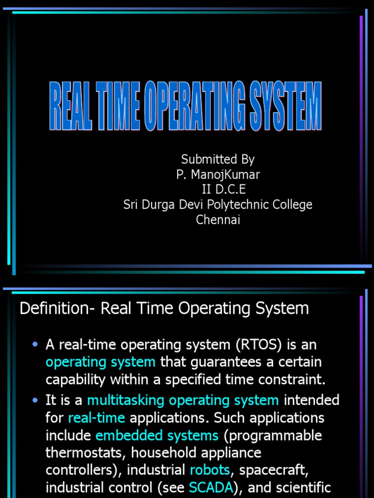 Submitted By P Manojkumar Ii D C E Sri Durga Devi Polytechnic College