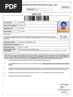 Candidate Hall Ticket | PDF | Test (Assessment)