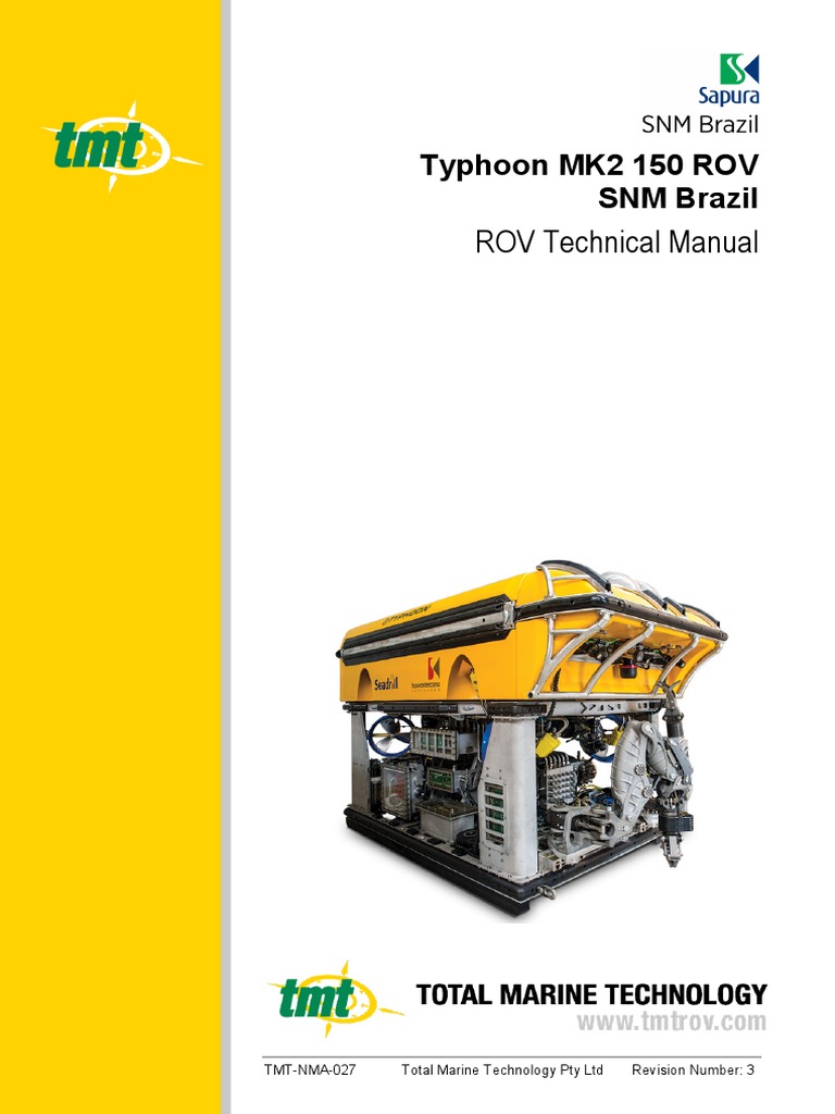 TMT-NMA-027 Typhoon MK2 150 ROV Technical Manual | PDF | Fuse ...