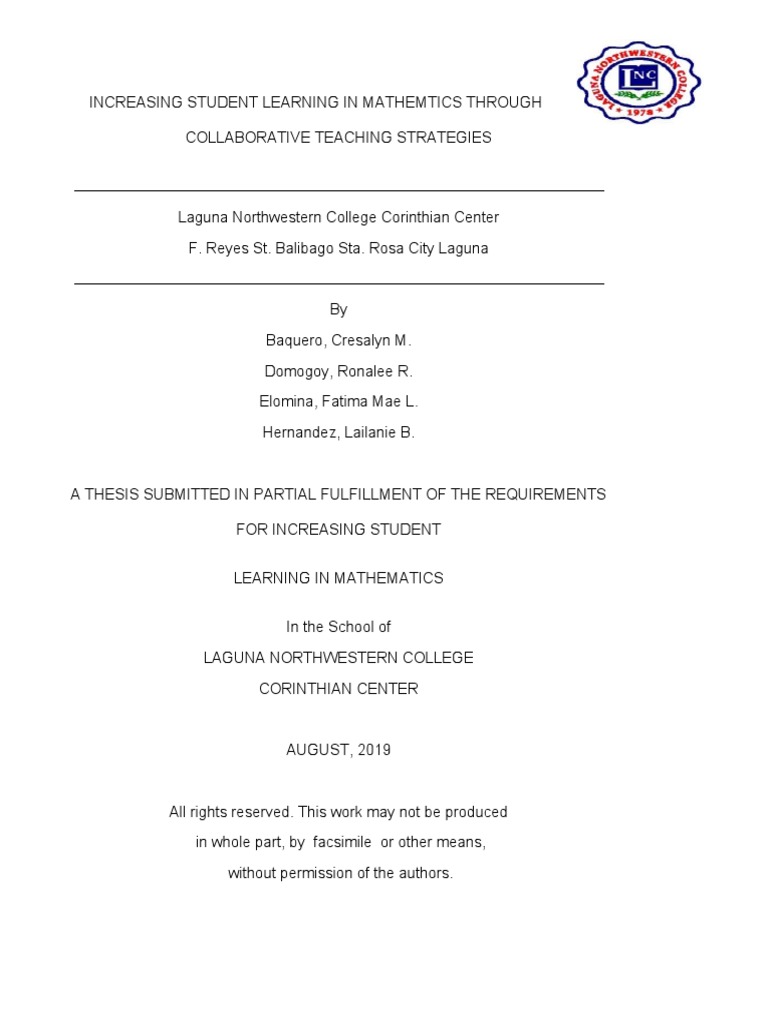 Collaborative Math Teaching Boosts Learning | PDF | Mathematics | Teachers