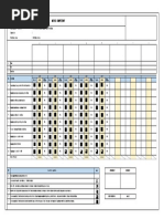 Contoh Format Matriks Kompetensi Karyawan - 01 | PDF