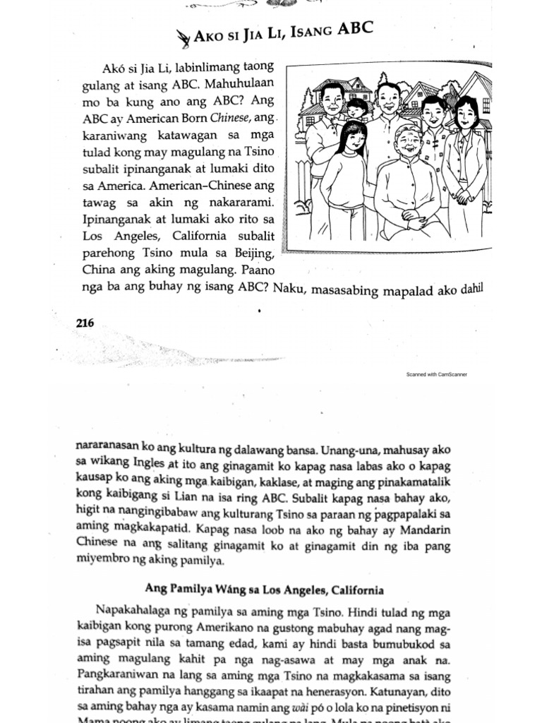 Ako Si Jia Li Isang ABC | PDF
