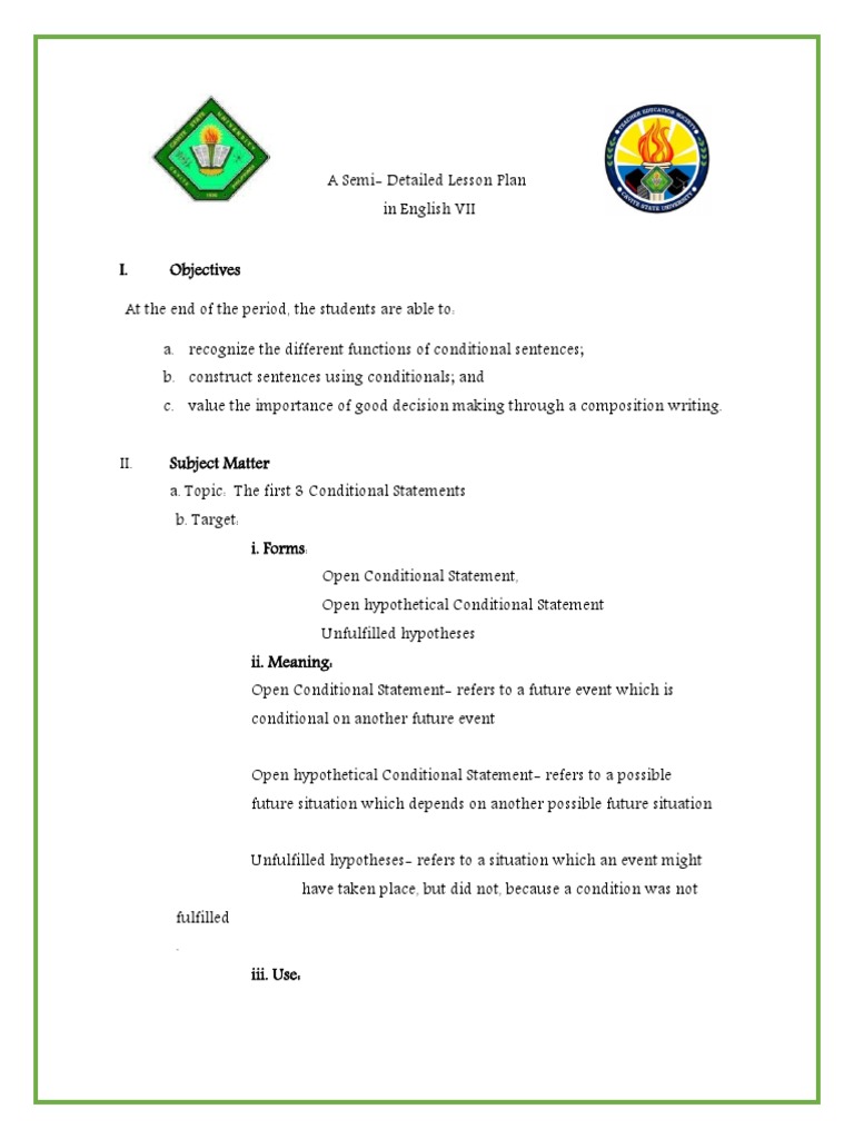 Lesson Plan Draft | PDF | Teachers | Lesson Plan