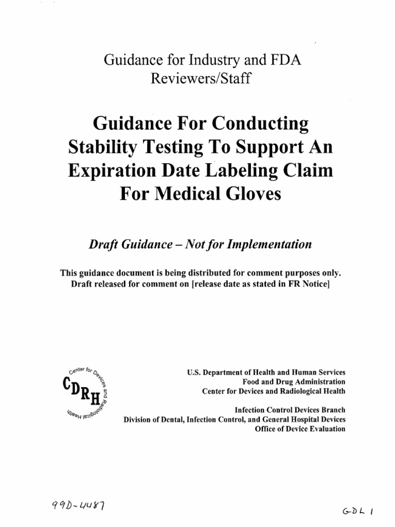 FDA Stability Testing | PDF | Federal Food | Shelf Life