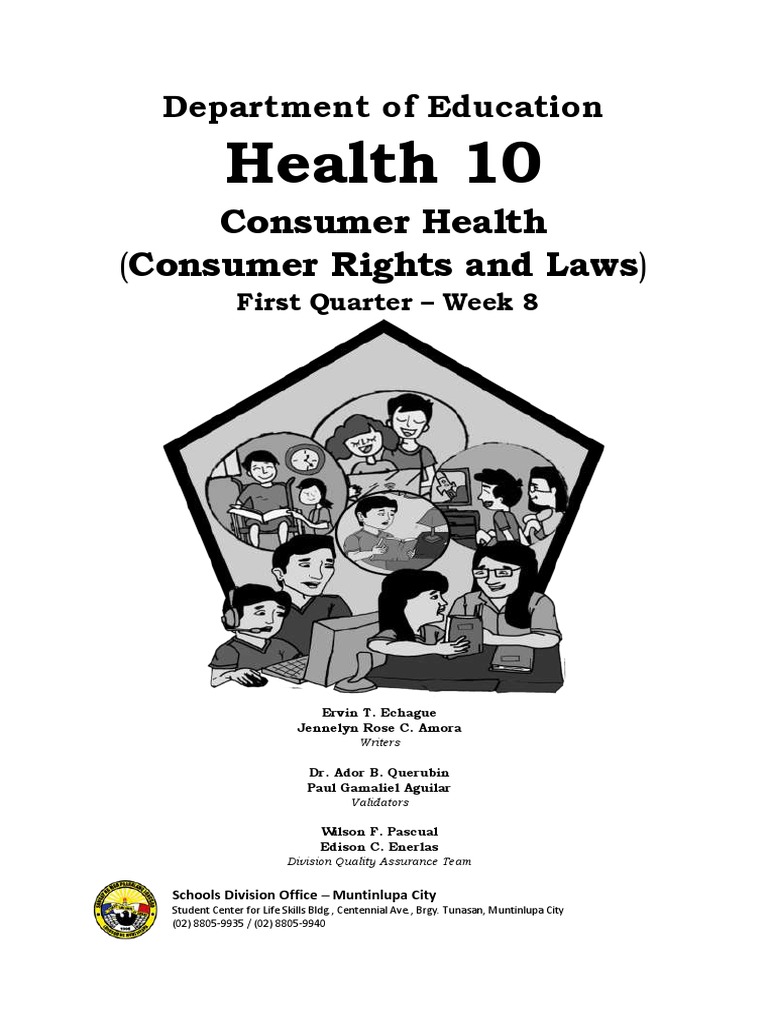 Health 10: (Consumer Rights and Laws) | Download Free PDF | Health ...