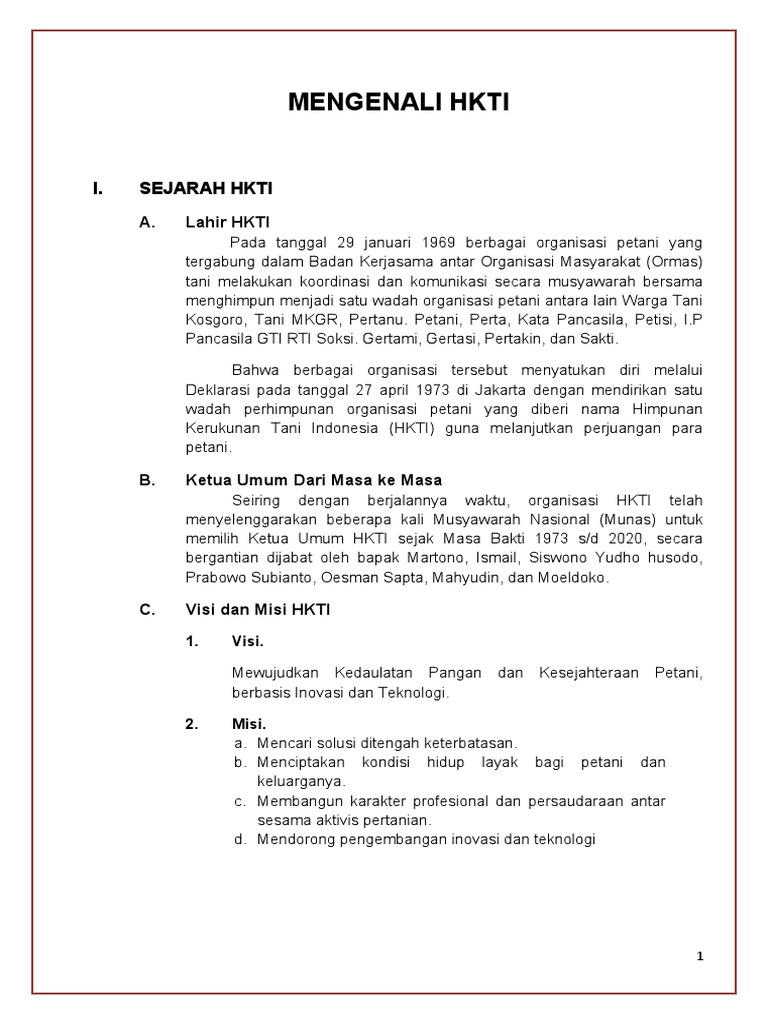 Mengenali Hkti Oke | PDF