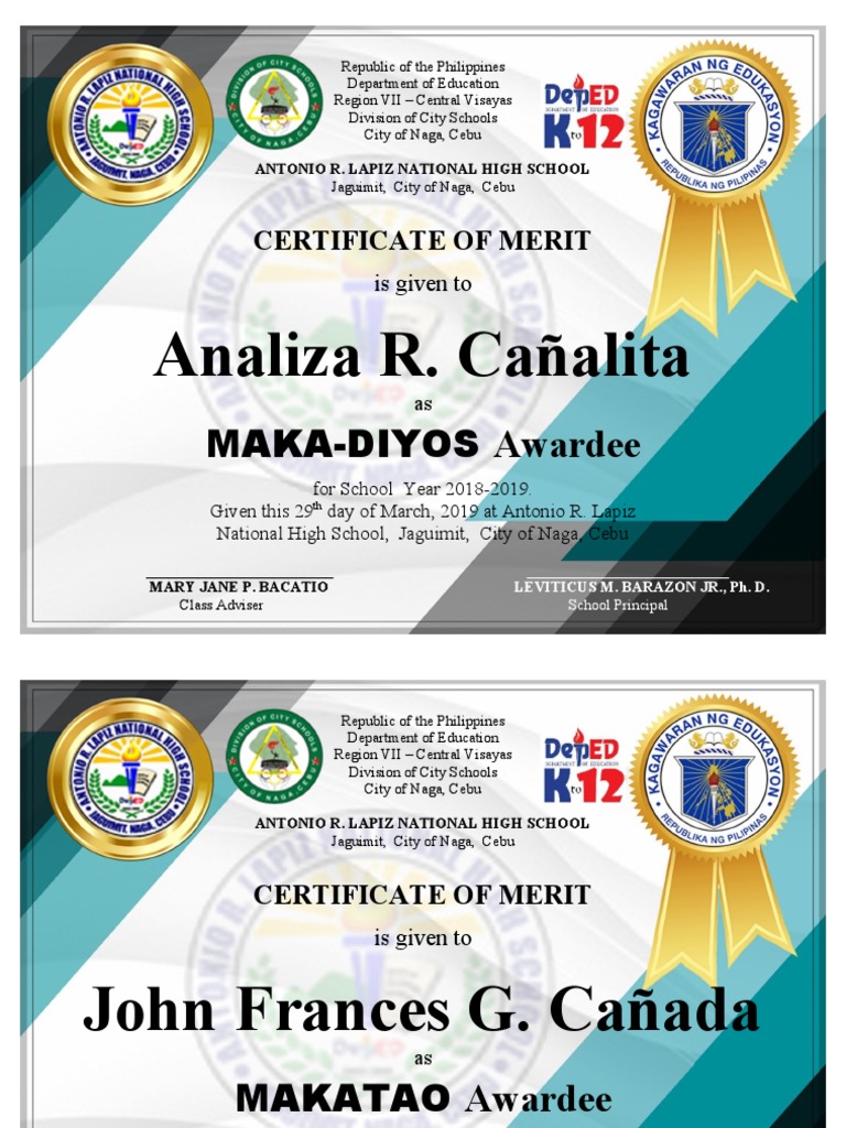 To Print Core Values | PDF | Cebu | Academic Degree