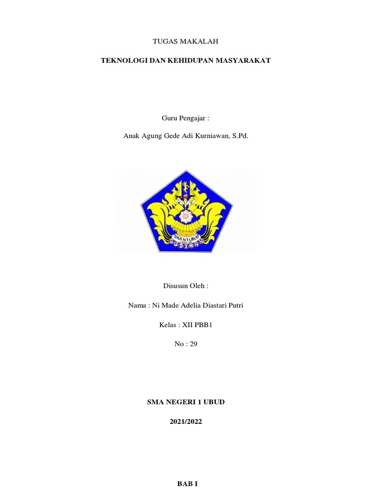 Makalah Perkembangan IPTEK | PDF