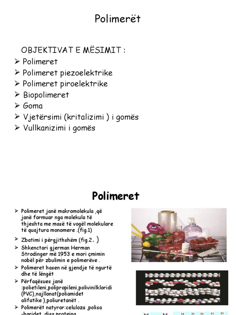 Polimeret SLLAJDE | PDF