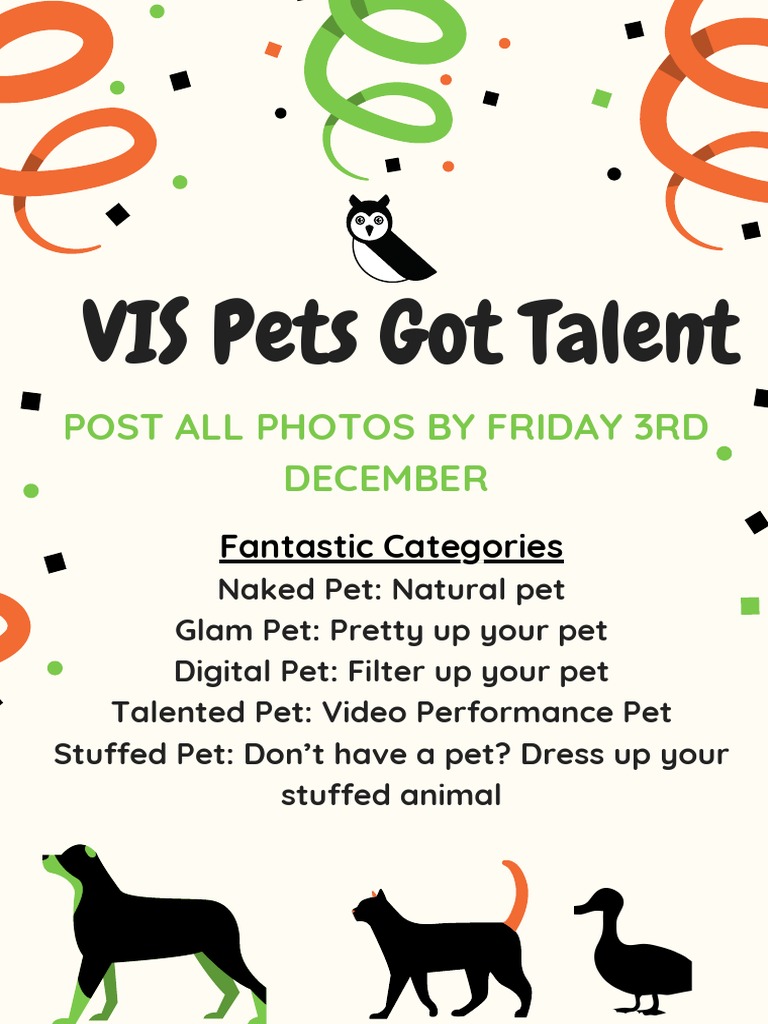 VIS Pets Got Talent | PDF