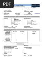 Rooming List Template | PDF
