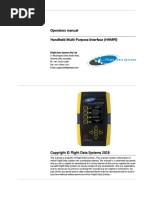 Flight Data Systems HHMPI FDS40 0301 Specification Sheet | PDF