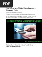 All Oppo Mobile Dialing Secret Codes - Code | PDF | Personal Identification Number | Mobile Phones