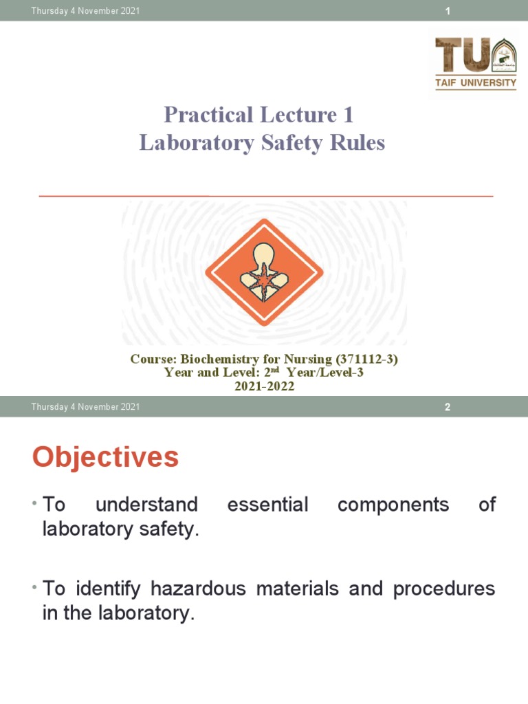 Laboratory Safety Essentials for Biochemists | PDF | Laboratories | Safety