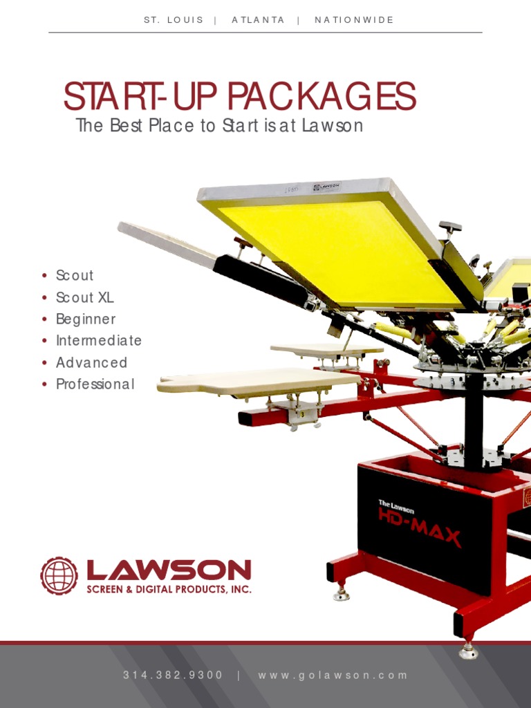 Start-Up Packages: The Best Place To Start Is at Lawson | PDF ...