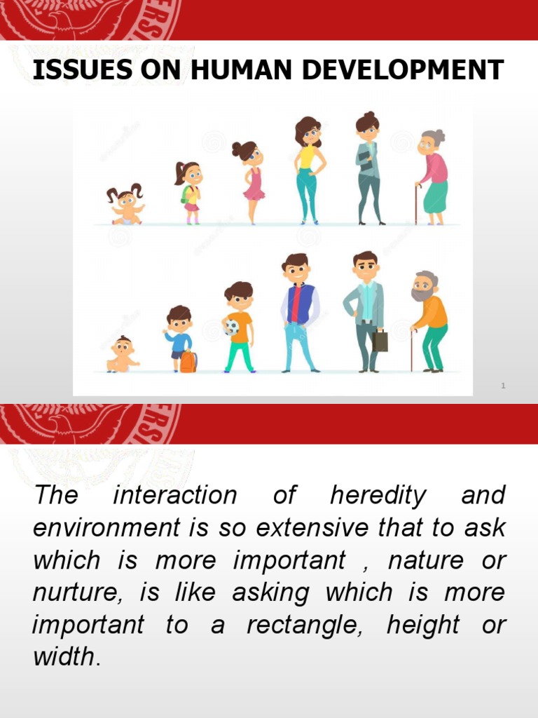 Issues On Human Development | PDF | Nature Versus Nurture ...