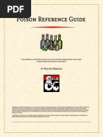 D&D 5e Poison Guide | PDF | Poison | Toxin