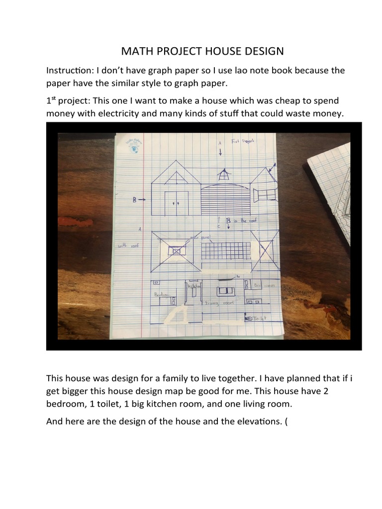 8d-Jimmy-Math Project House Design | PDF
